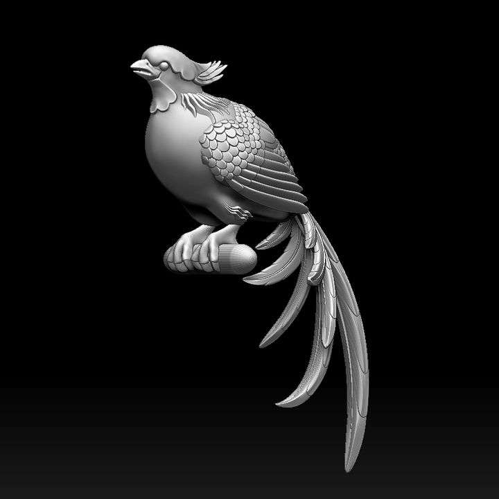 3D Printable bird by Dmitry Tishchenkov