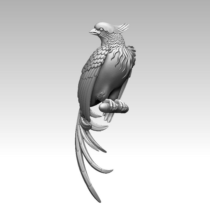 3D Printable bird by 3Dimontis