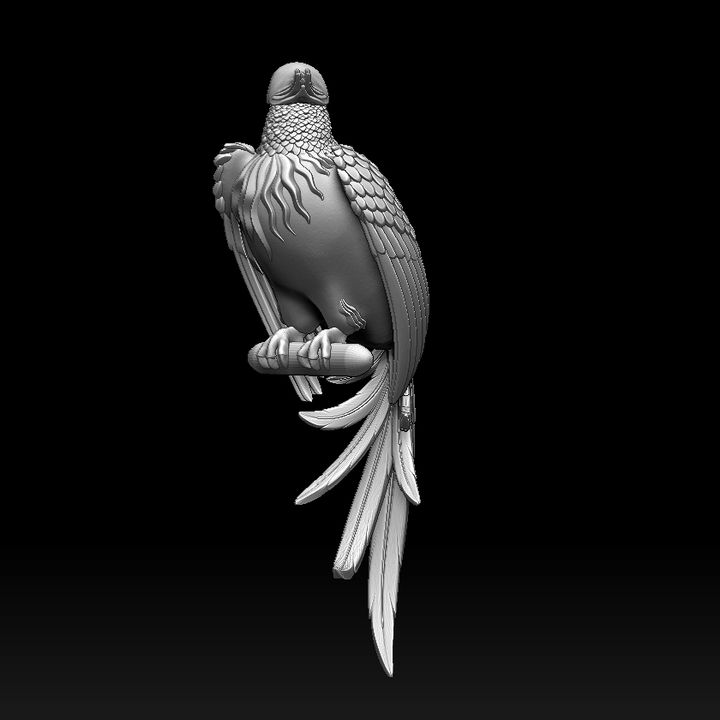 3D Printable bird by 3Dimontis