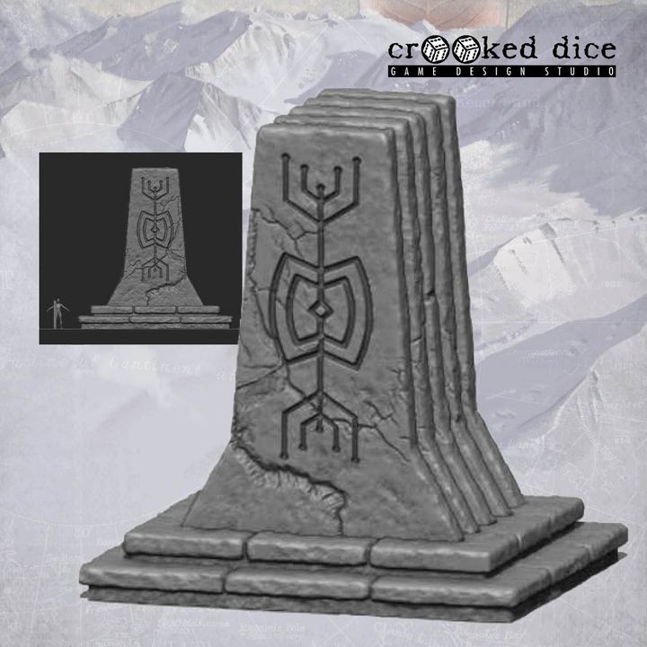 3D Printable Cyclopean Monolith by Karl Perrotton