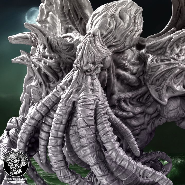 3D Printable Cthulhu by Specter Forge Miniatures