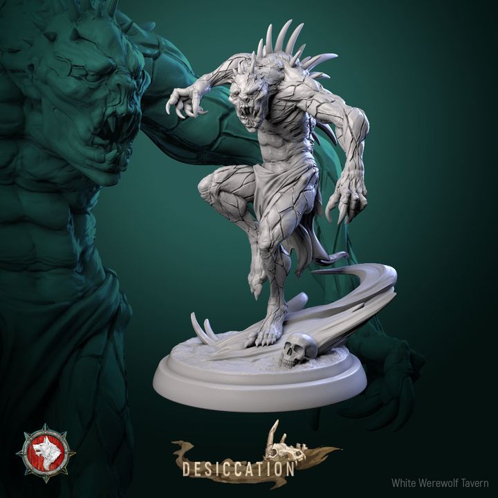 3D Printable Dustblights 32mm set 6 miniatures pre-supported + dnd 5e ...