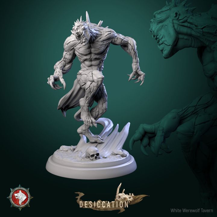 3D Printable Dustblights 32mm set 6 miniatures pre-supported + dnd 5e ...