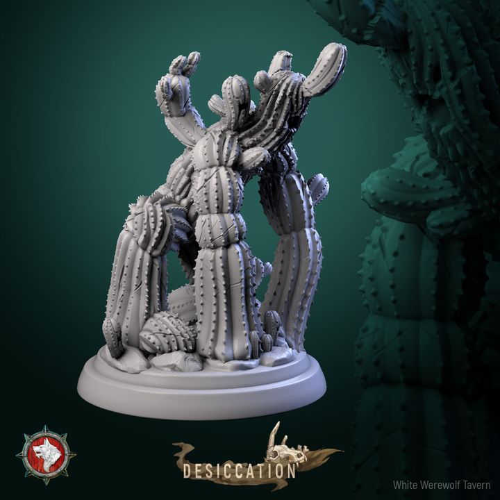 3D Printable Desert Monsters 32mm set 6 miniatures pre-supported by ...