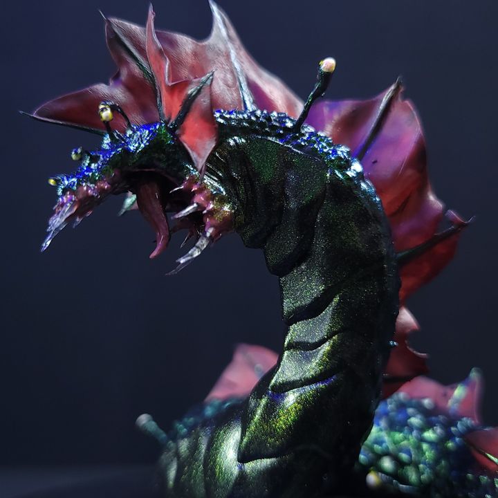 3D Printable Prism Prints - Serpent - Valheim Fan Art by Ben