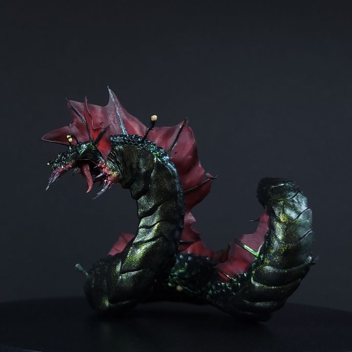 3D Printable Prism Prints - Serpent - Valheim Fan Art by Ben