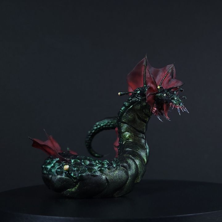 3D Printable Prism Prints - Serpent - Valheim Fan Art by Ben