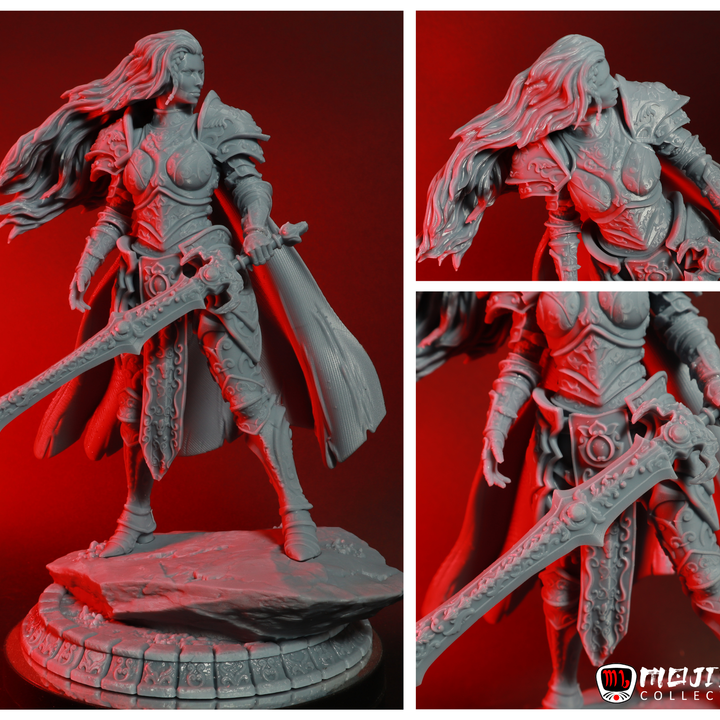 3D Printable Lyra Steelheart by Mojibake Collectibles