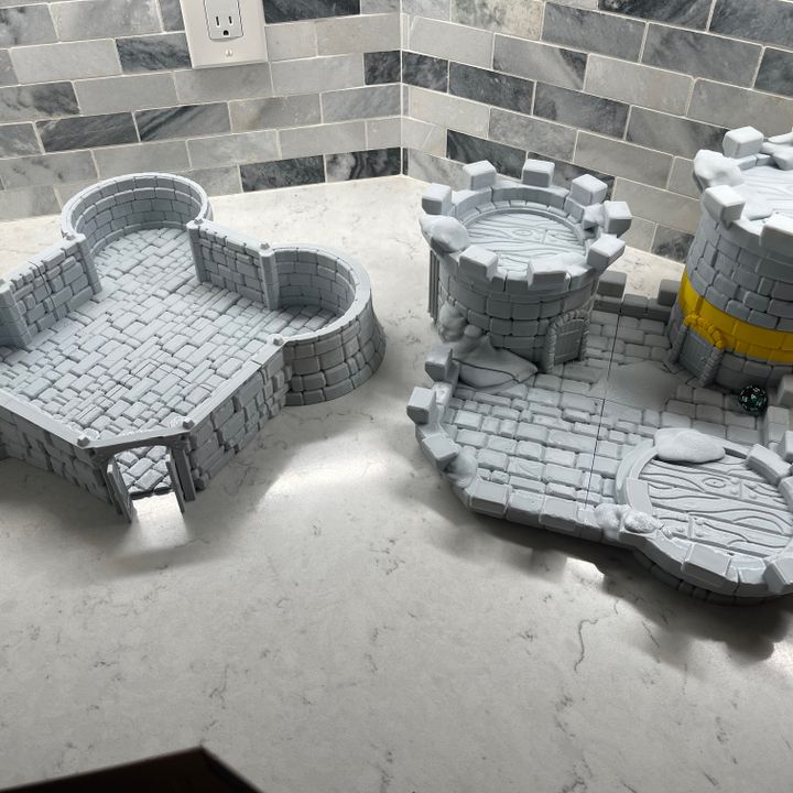 3D Printable Frostfall Fortress by RFIPRINTS