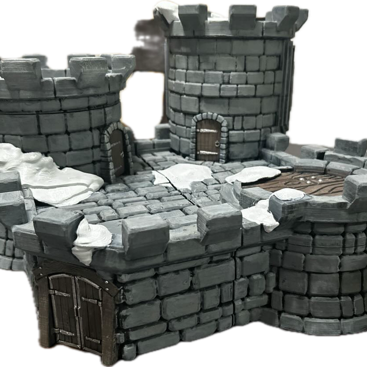 3D Printable Frostfall Fortress by RFIPRINTS