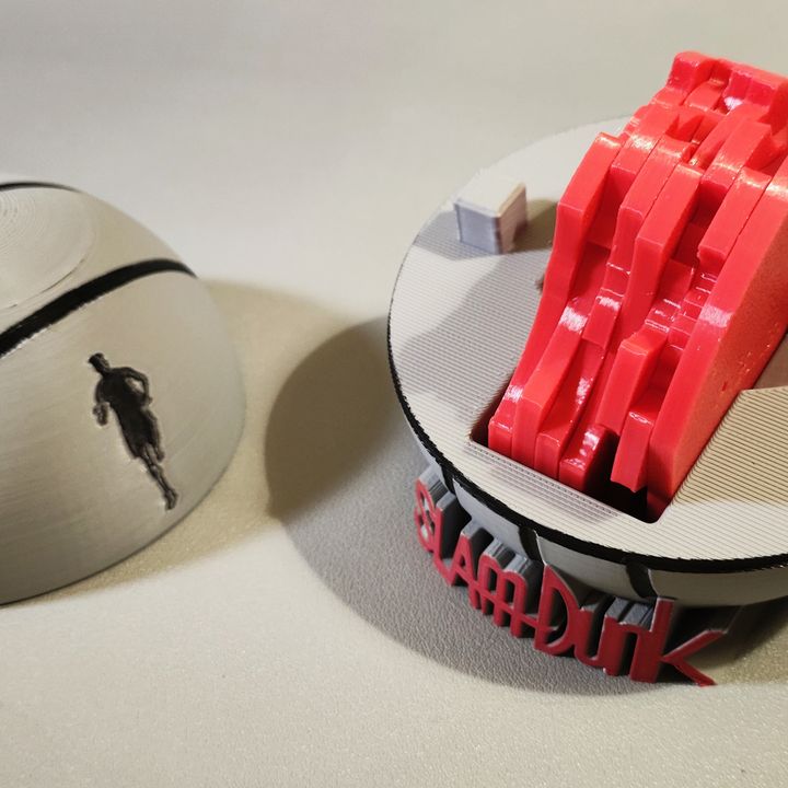 3D Printable Slam Dunk Coasters by MING