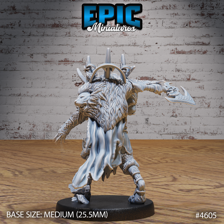 3D Printable Werewolf Classic Set / Man Wolf Hybrid / Chaotic Humanoid ...