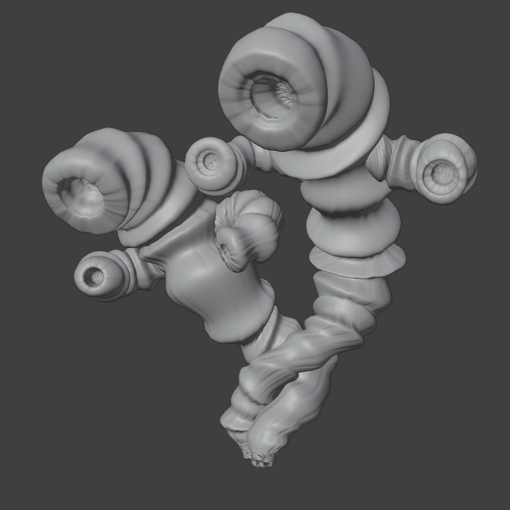3D Printable Twisters (Greater Air Elemental) by Amateur Allies