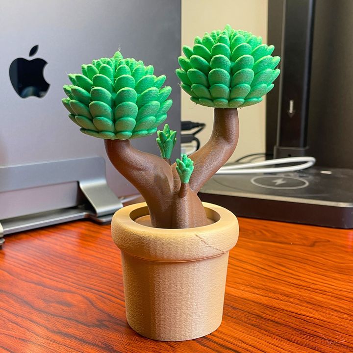 3D Printable 3D Printable Mini Tree by Brandon