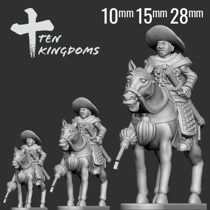 3D Printable Song Dynasty Lin Chong by Ten Kingdoms Miniatures