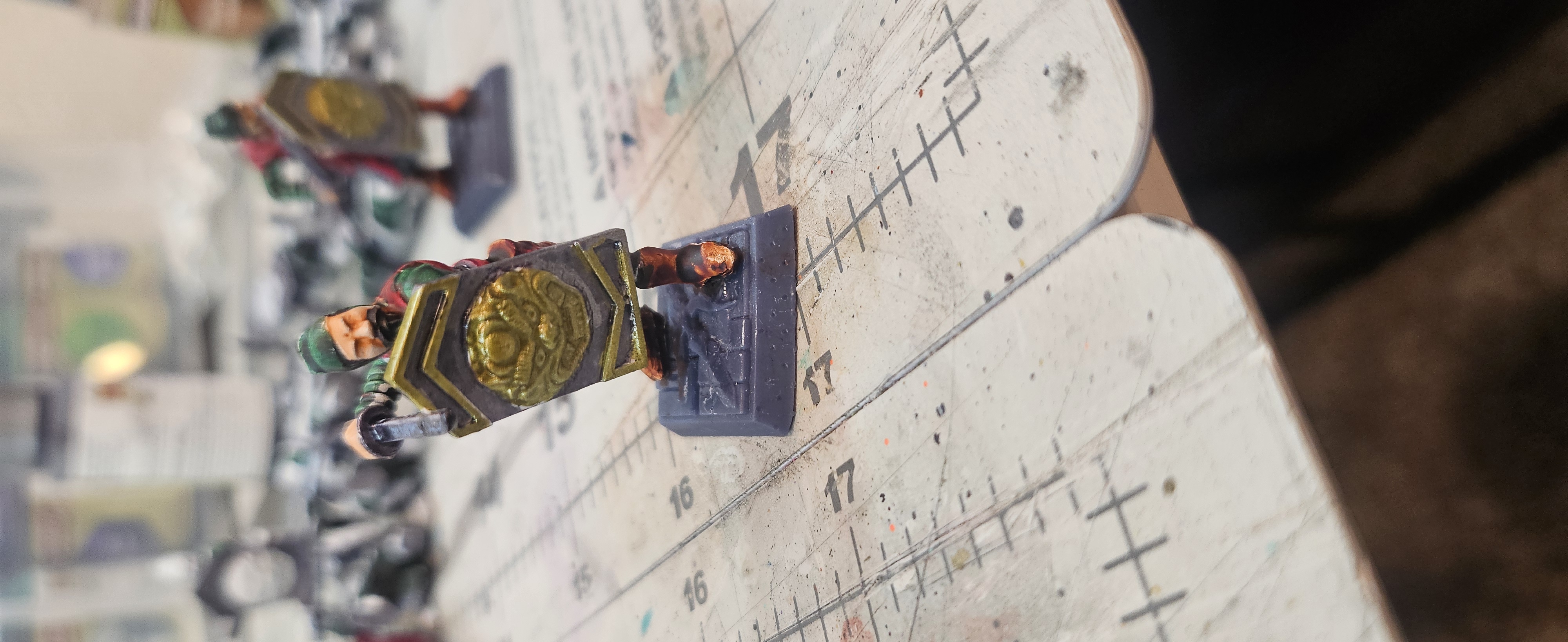 3D Printable 28mm Song Dynasty Shield Armoured Foot by Ten Kingdoms ...