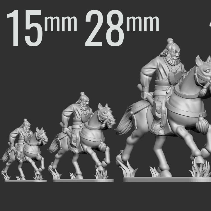 3D Printable Song Dynasty Li Kui by Ten Kingdoms Miniatures