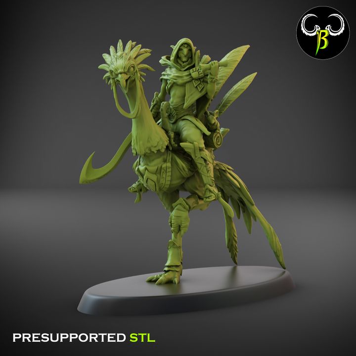 3D Printable Sand Runners Lance squad by ClayBeastCreation