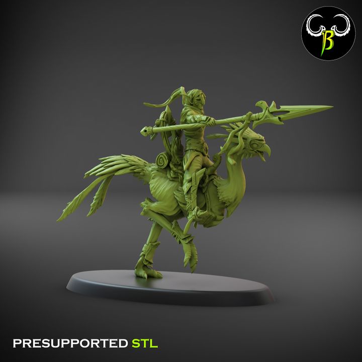 3D Printable Sand Runners Lance squad by ClayBeastCreation