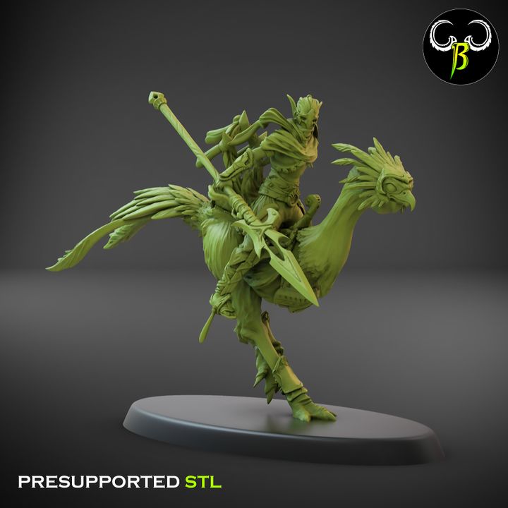 3D Printable Sand Runners Lance squad by ClayBeastCreation