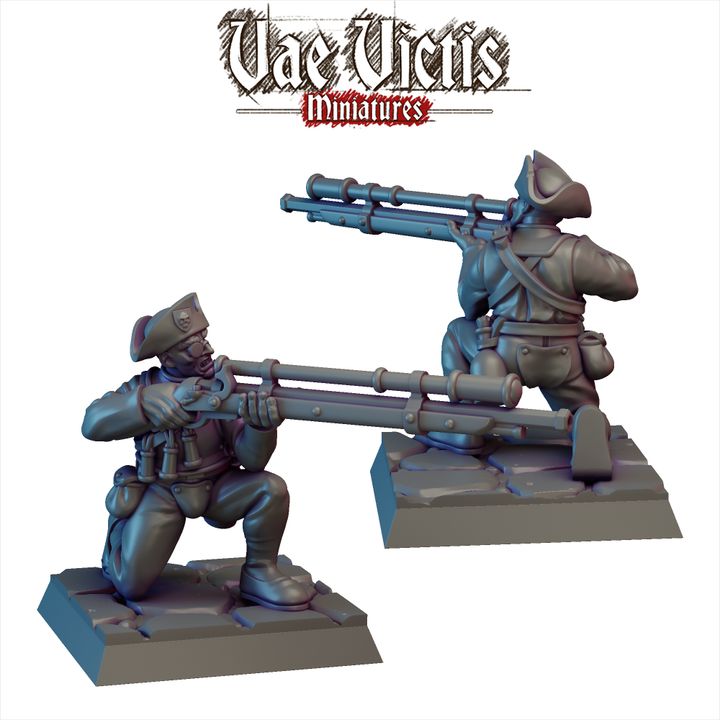 3D Printable Rifleman #05 [PRE_SUPPORTED] by Vae Victis Miniatures