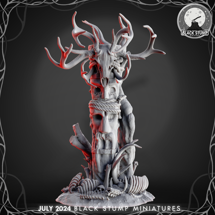 3D Printable Totem Environment piece, Scatter terrain by Black Stump ...