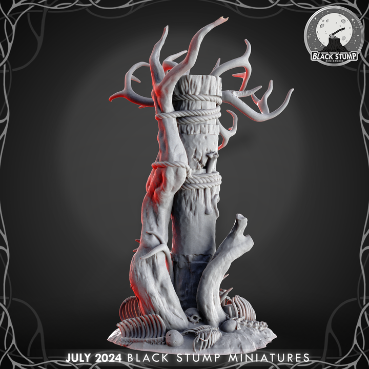 3D Printable Totem Environment piece, Scatter terrain by Black Stump ...