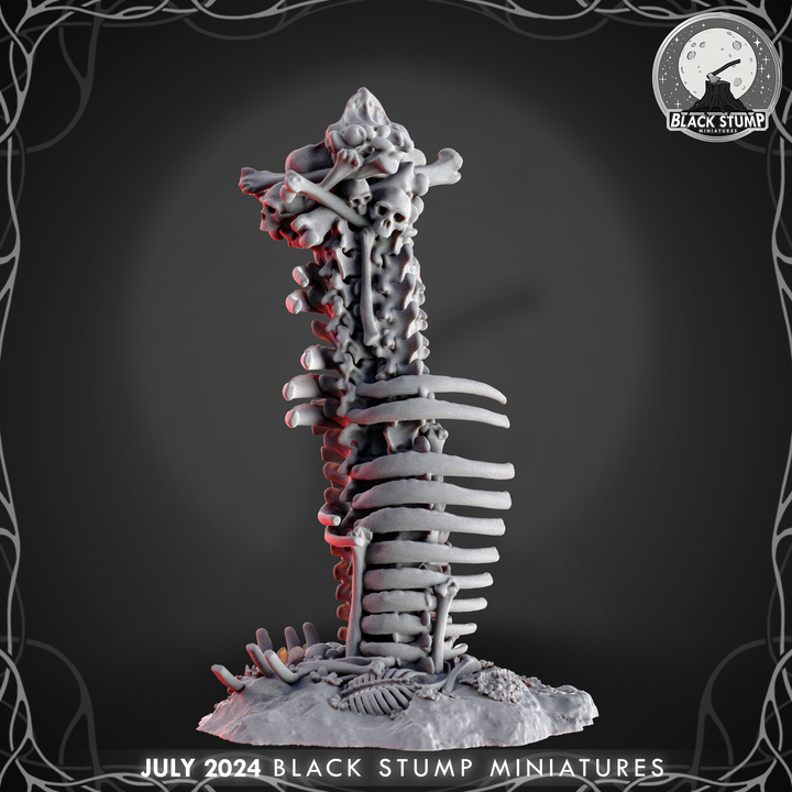 3D Printable Totem Environment piece, Scatter terrain by Black Stump ...