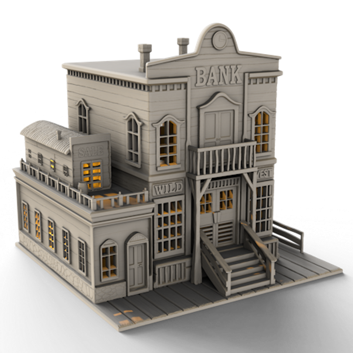 3D Printable The Bank by ZBB EditionS