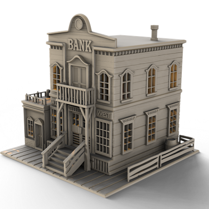 3D Printable The Bank by ZBB EditionS