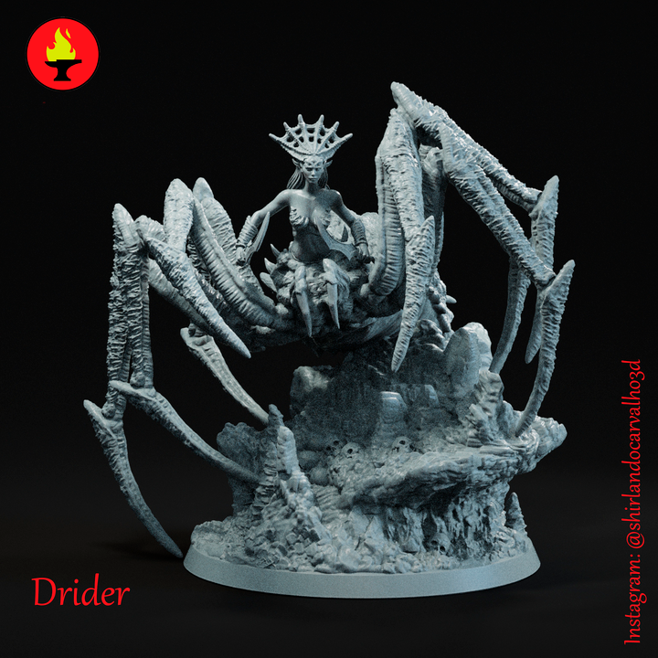 3D Printable Drider by Evil Forge Studio