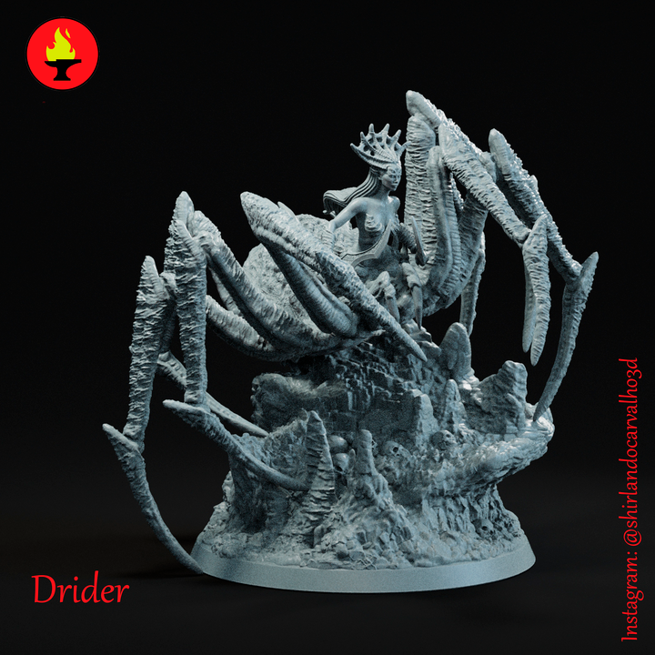 3D Printable Drider by Evil Forge Studio
