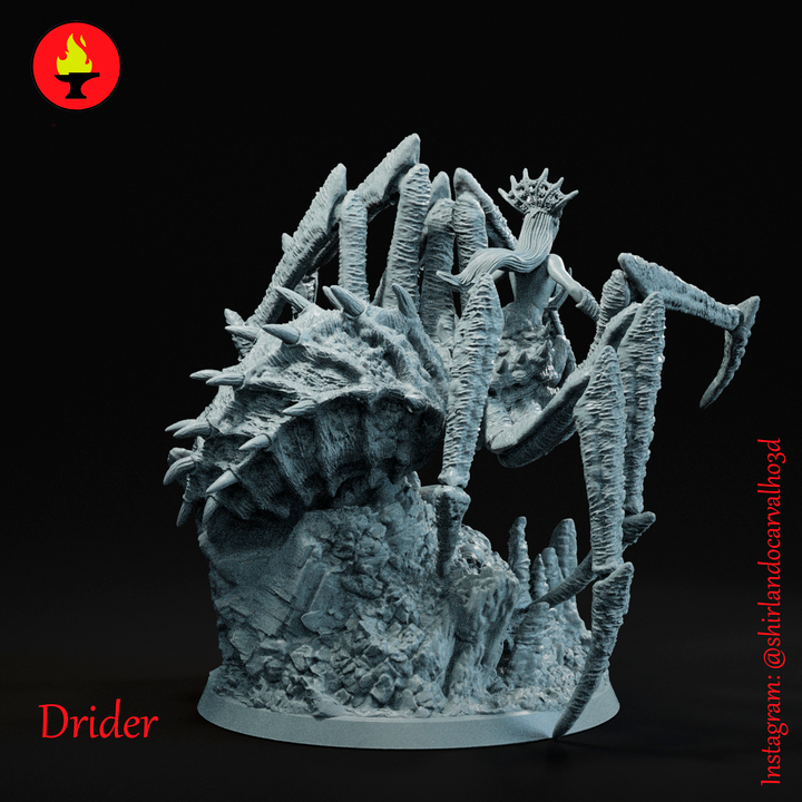 3D Printable Drider by Evil Forge Studio