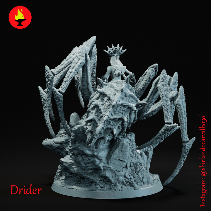 3D Printable Drider by Evil Forge Studio