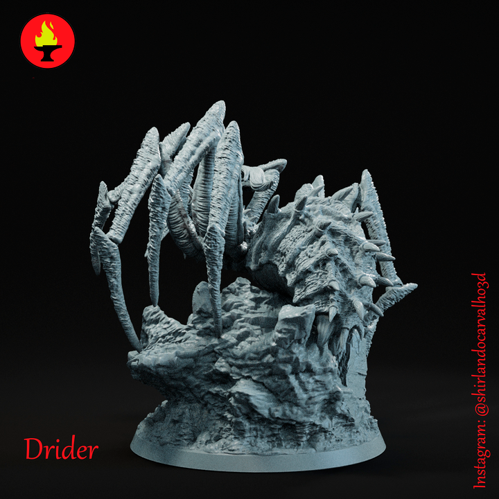 3D Printable Drider by Evil Forge Studio