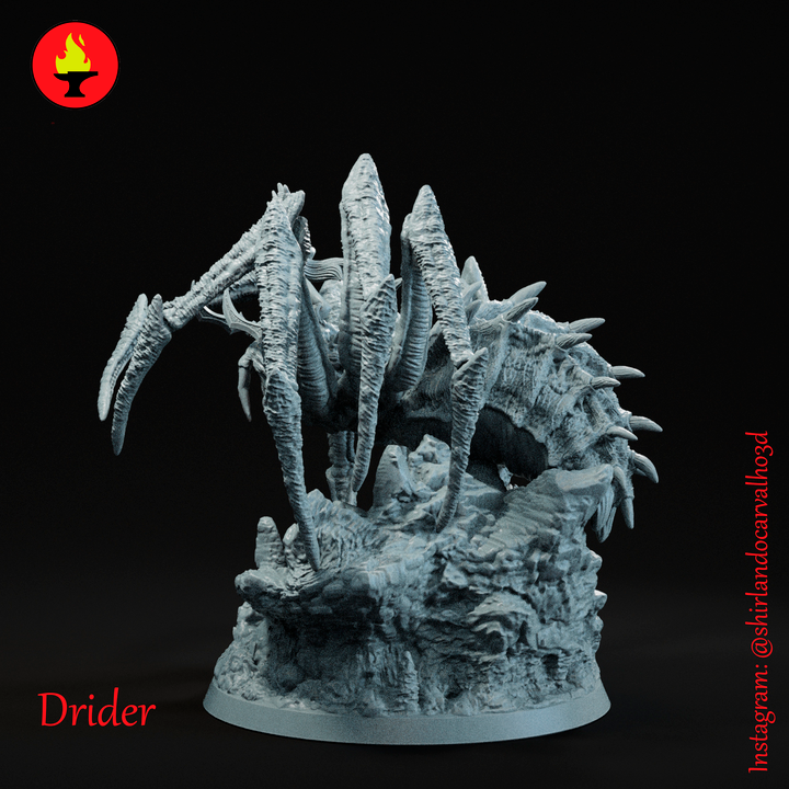 3D Printable Drider by Evil Forge Studio