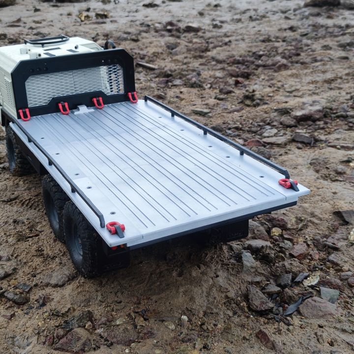 3D Printable Crawler Cat 1 TRX6 Tow Bed - 1/10 RC body attachment by ...