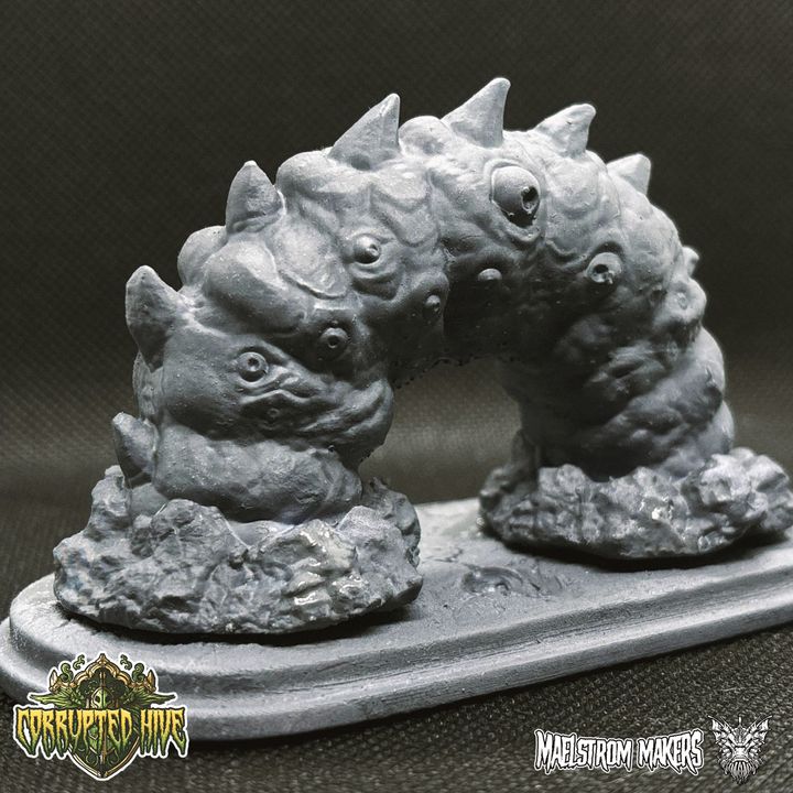 3D Printable Elder Worm of the Cosmos - Miniature by Maelstrom Makers