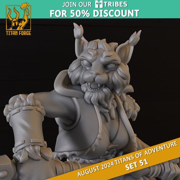 3D Printable RPG - DnD Hero Characters - Titans of Adventure Set 51 by ...