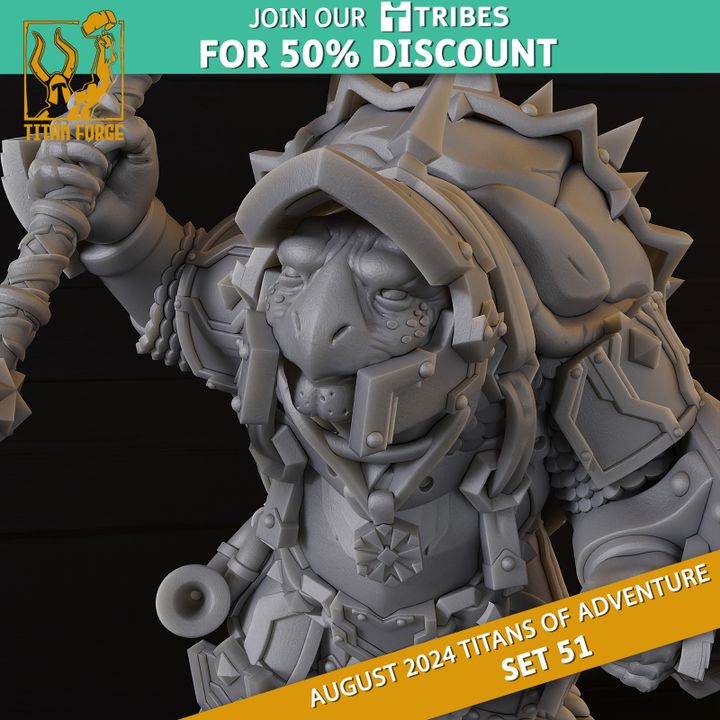 3D Printable RPG - DnD Hero Characters - Titans of Adventure Set 51 by ...