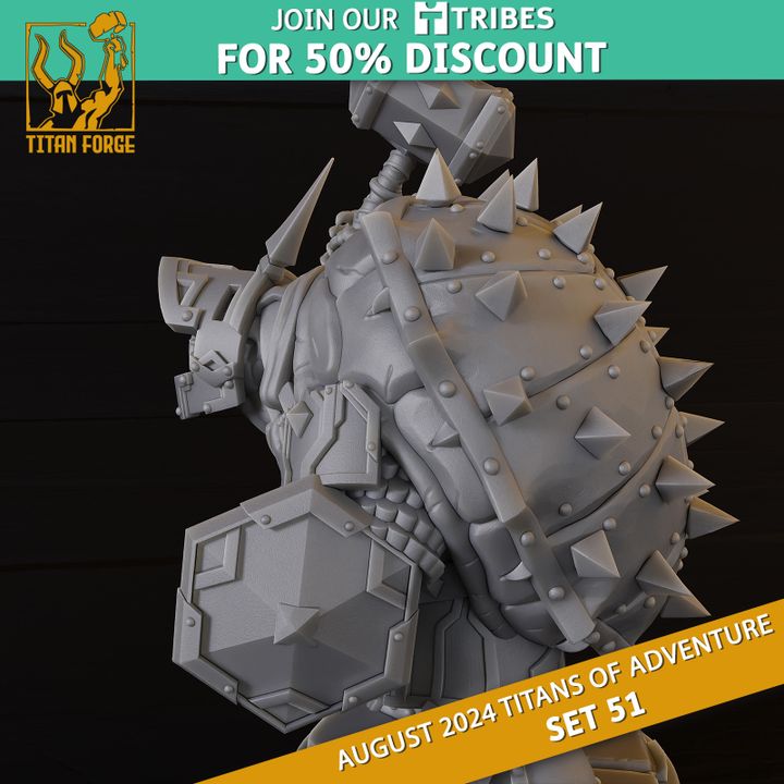 3D Printable RPG - DnD Hero Characters - Titans of Adventure Set 51 by ...