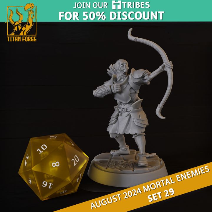 3D Printable Revenants - RPG Monster DnD 5e - Mortal Enemies Set 29 by ...