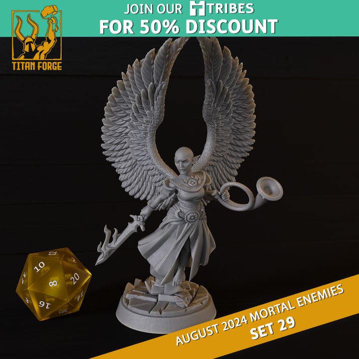 3D Printable RPG - Monsters DnD 5e - Mortal Enemies Set 29 by Titan ...