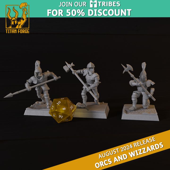 3D Printable Wizzard Animated Armor - Titan Forge Miniatures - 2024 ...