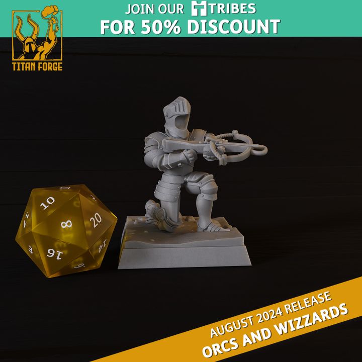 3D Printable Wizzard Animated Armor - Titan Forge Miniatures - 2024 ...