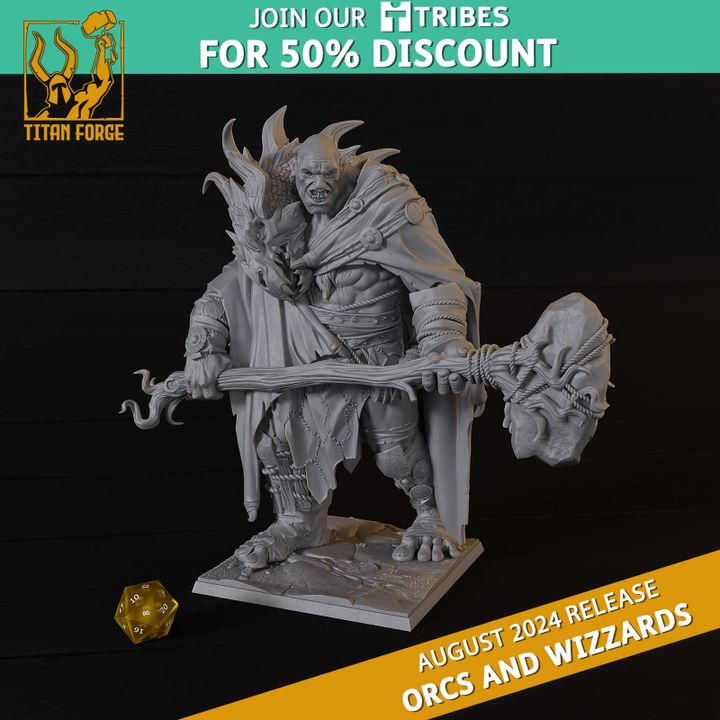3D Printable Dragon Giant - Titan Forge Miniatures - 2024 - August ...