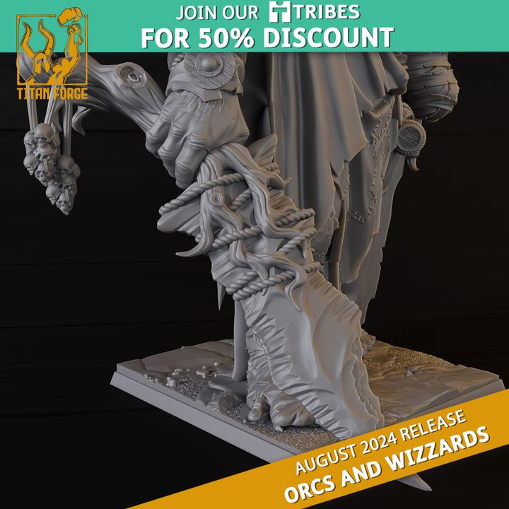 3D Printable Dragon Giant - Titan Forge Miniatures - 2024 - August ...