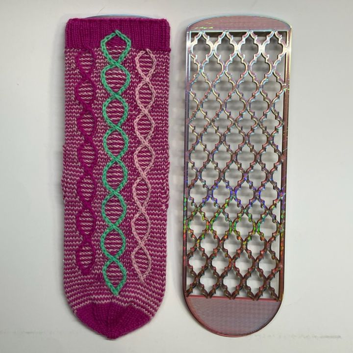 3D Printable Straight Sock Blockers by Katy Bridgers