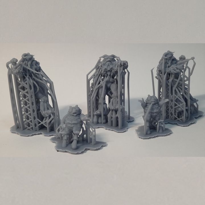 3D Printable Fatal Fluffies – transforming genetic Monsters by Dark ...