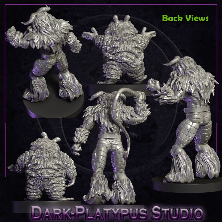 3D Printable Fatal Fluffies – transforming genetic Monsters by Dark ...